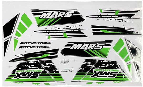 STICKERS MARS GREEN – Apollo Motors Canada